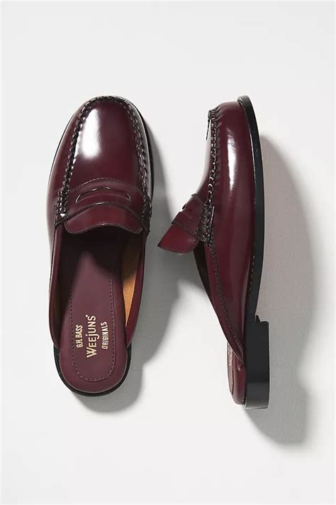 Gh Bass Weejuns Wynn Mules Anthropologie