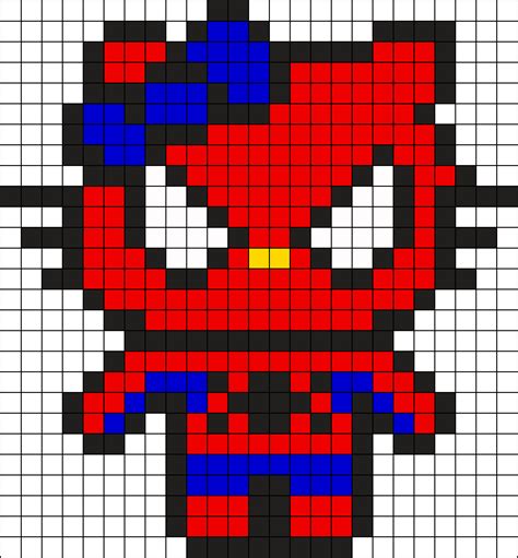 Pony Bead Patterns For Kandi Cuffs Perler Bead Patterns Imagenes Cuadriculadas Dibujitos