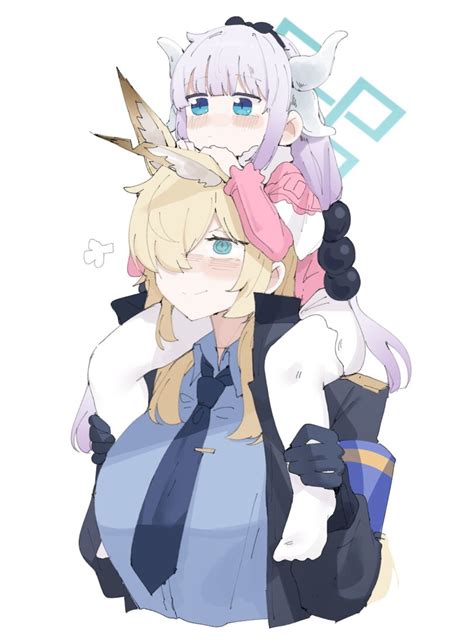 Автор Gurenola Kanna Kamui Kobayashi San Chi No Maidragon