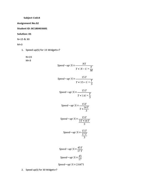 Cs614 Assignment 2 Pdf Computer Data Computer Architecture