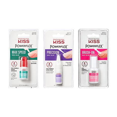 Kiss Powerflex Ultra Hold Super Strength Instant Bond Flex Formula Nail