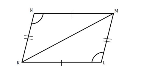 For Parallelogram K L M N Prove The Triangles Congruent By Quizlet