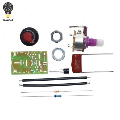 100w Dimmer Module Diy Kit With Switch Potentiometer Speed Regulation