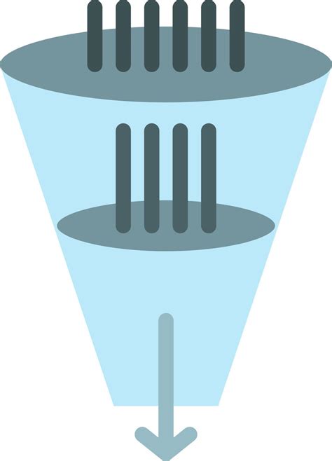 Data Filter Filtering Filtration Funnel Flat Color Icon Vector Icon Banner Template 17969626