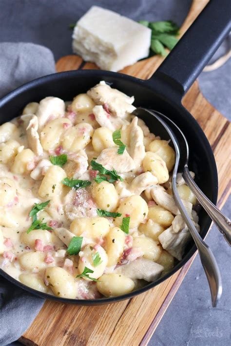 Chicken Bacon Easy Chicken Chicken Dinner Baked Gnocchi One Pot