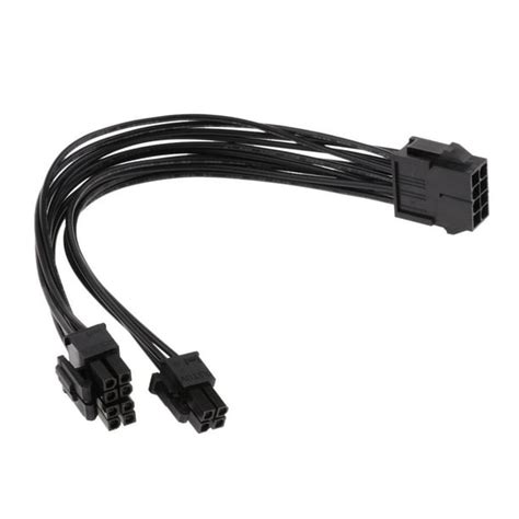 Cable De Extensión Del Adaptador Del Divisor De Fuente De Alimentación