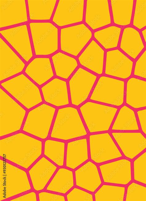 Voronoi Diagram Geometric Tile Texture Background Stone Texture