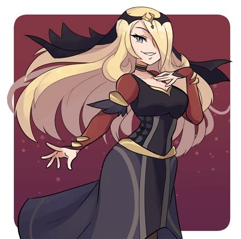 Cynthia And Cynthia Pokemon And More Drawn By Missandydandy Danbooru