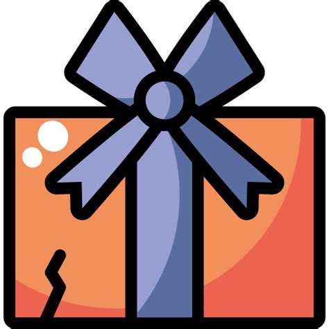 Icono De Caja De Regalo Generic Outline Color