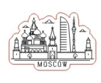 Векторный макеты магнитов "Города России" CDR