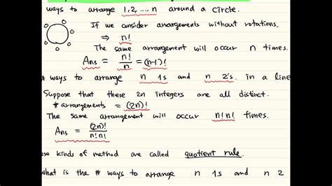 Introduction To Combinatorics Lecture 11 Polya Theory Of Counting Motivation Youtube