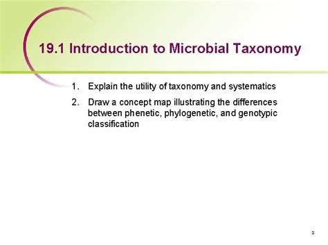 Microbial Taxonomy And The Evolution Of Diversity