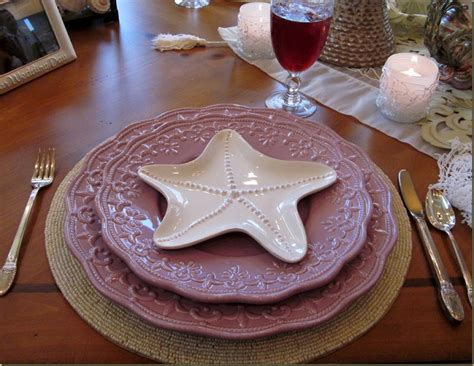 A Southern Belle Dishes On Decor Oceana Shell We Dance