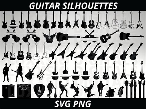 Guitar Svg Electric Guitar Svg Music Svg Rock And Roll Svg Band Svg