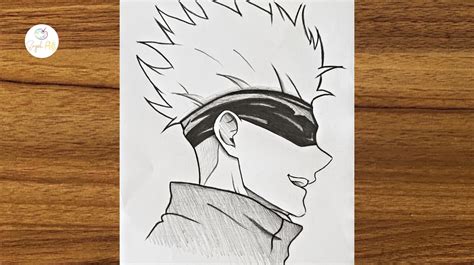 How To Draw Gojo Satoru Step By Step Easy Anime Drawing Tutorial