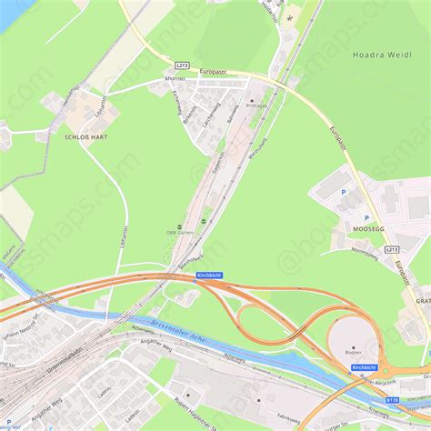 Wörgl Modern Atlas Vector Map [1 8k] Boundless Maps