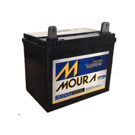 Bateria Estacionária Moura Nobreak MN Ah Sua bateria instalada em até minutos Gru