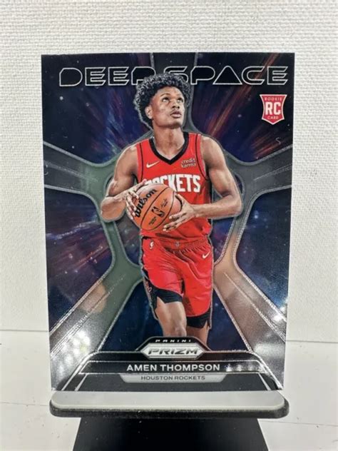 AMEN THOMPSON Panini Prizm recrue espace profond fusées Houston EUR PicClick FR