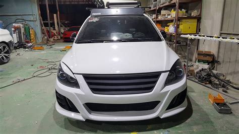 I30 프론트 리어 마이라이드 바디킷 도색 장착 작업 Tyche Design 티케 디자인