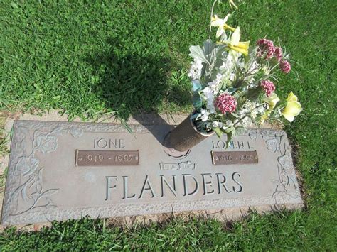 Loren Lebert Sonny” Flanders 1916 1990 Find A Grave Memorial