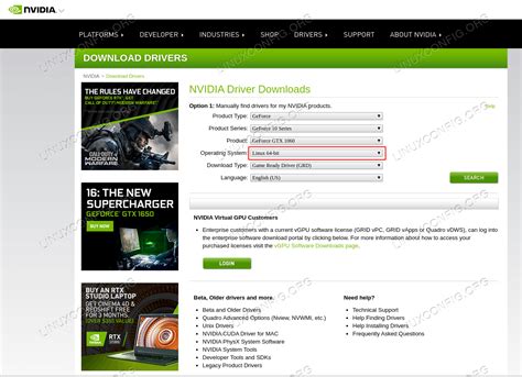 How To Install The Nvidia Drivers On Centos 8 Linux Tutorials Learn Linux Configuration