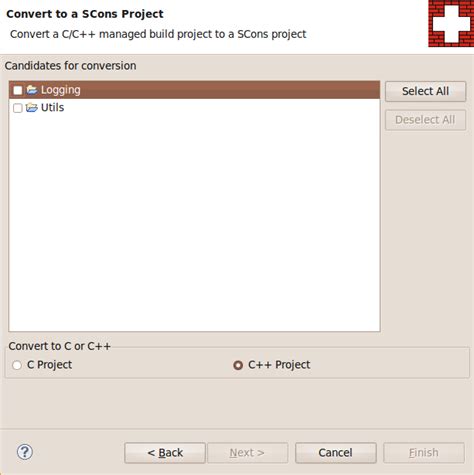 scons build support