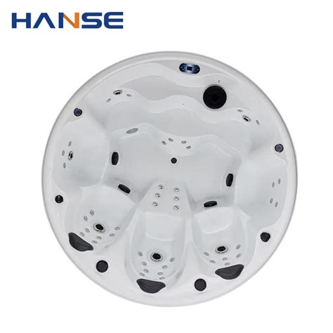 Round Acrylic Bathtub Outdoor Spa Hot Tubs For Adult Home Use