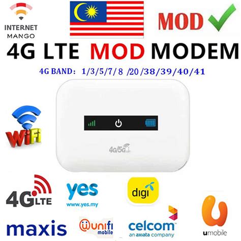 Modified 4g D6 Full Band Wifi Router Modem Mobile Network Hotspot Car
