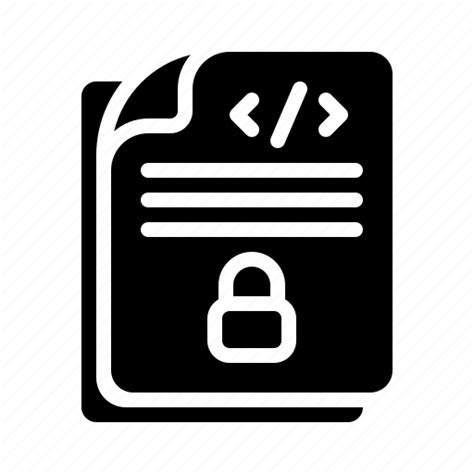 Data Encryption File Document Business Code Information Icon Download On Iconfinder