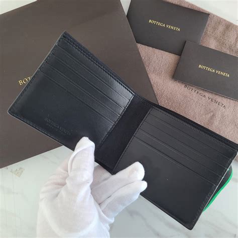 쇼핑백 보테가베네타 남자 반지갑 로고밴딩 소가죽 블랙[품절] Bottega Veneta 리켓