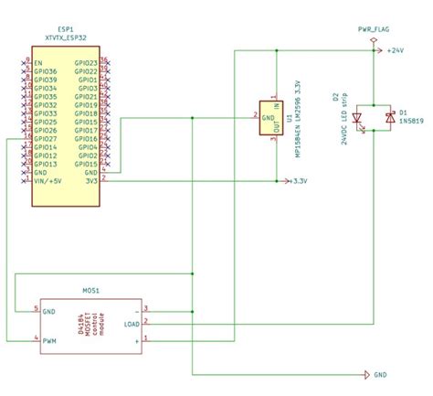 Govern An Led Strip Using A Mosfet An Esp32 And Esphome — Rudd
