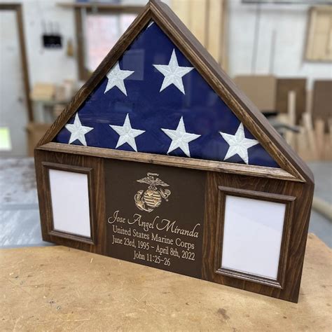 Flag Case With Shell Casings Etsy