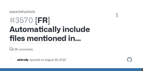 FR Automatically Include Files Mentioned In Pyproject Toml E G