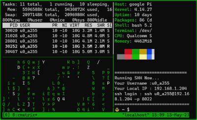 Tmux Enabling Hacker Mode Display In Termux 🔥 Tmux Cheatsheet Download