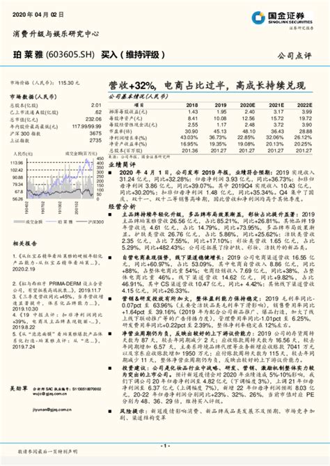 营收 32 ，电商占比过半，高成长持续兑现