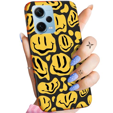 Etui Matowe Do Xiaomi Redmi Note 12 Pro Plus 5g Wzory Smile BuŹka