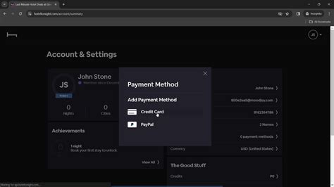 Hoteltonight Adding Payment Details Flow On Web Page Flows