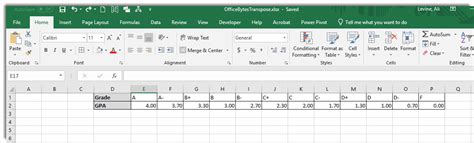 Excel Transpose Office Bytes