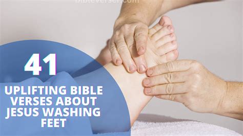 41 Uplifting Bible Verses About Jesus Washing Feet