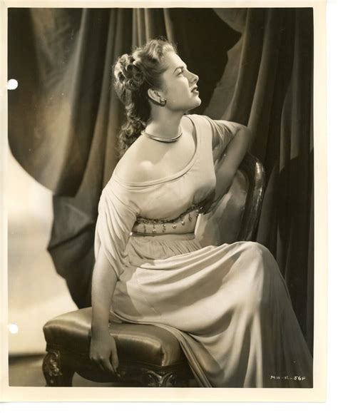 Vintage 8x10 Photo Actress Martha Hyer 1946 Hollywood Fashion Glamourの
