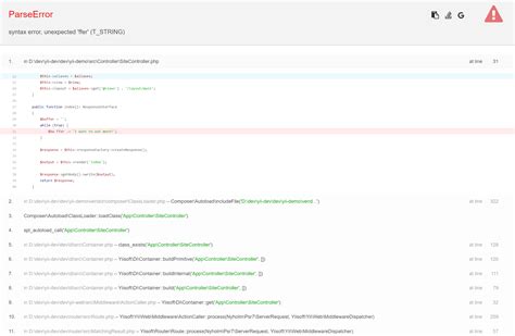Error Handler Is Back 7 Design Discussions Yii Framework Forum