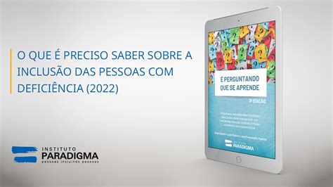 É Perguntando Que Se Aprende Livro Digital Gratuito Sobre Inclusão