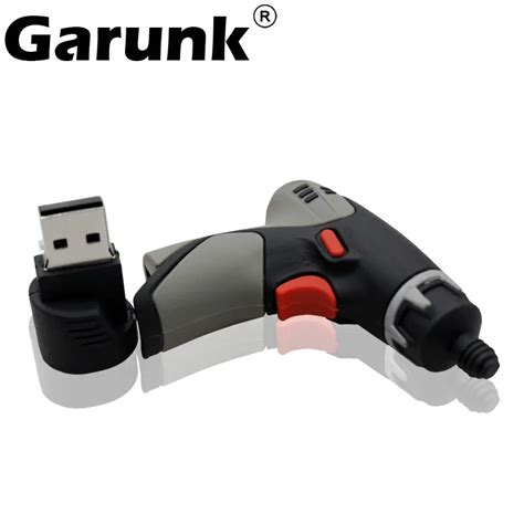 Electric Drill Pendrive 4GB Usb Flash Drive 8GB U Disk 16GB 32GB 64GB USB 2 0 Tool Memory Stick