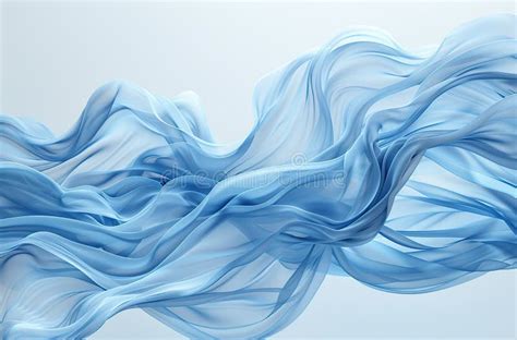 Abstract Blue Fabric Waves Stock Illustration Illustration Of Smooth 325597233