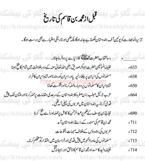 Muhammad Bin Qasim By Maqsood Sheikh Free Urdu Books Downloading