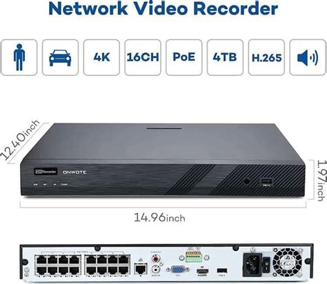 ONWOTE 4K Security Camera System Review With 16ch NVR And 8 IP Cameras