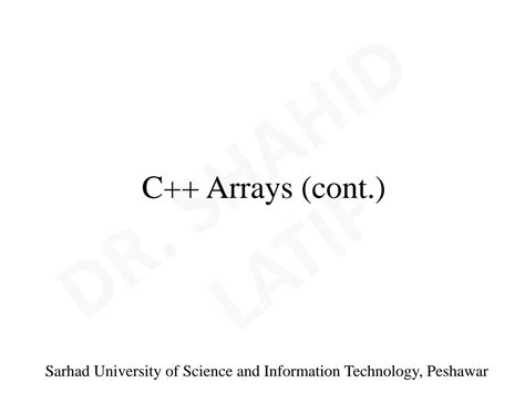 SOLUTION Lecture 17 Pf Cs 116 C Arrays Cont Multi Dimenssional Studypool