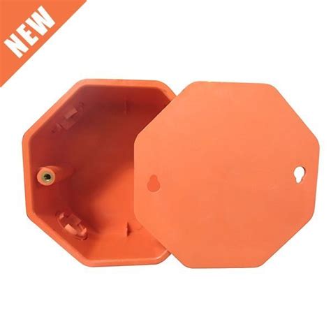 Per Mother Box Pvc Junction Box Utility Box Cover Orange Shopee