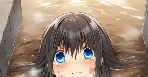 ココにいるよ ココにいるよ！隅乃ひかげ 下水に浸かって漂う 隅乃ひかげのイラスト Pixiv