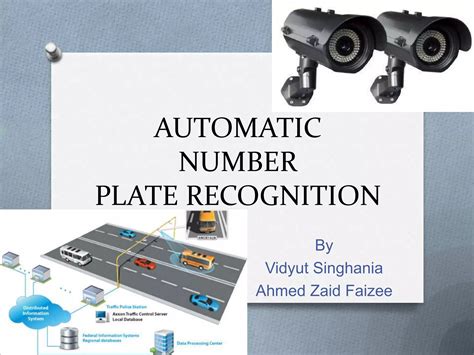 Automatic Number Plate Recognition ANPR PPTX Cameras And Camcorders Consumer Electronics